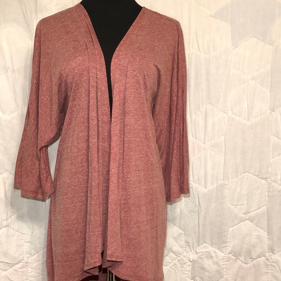 LuLaRoe | Jackets & Coats | L Lularoe Lindsay Mauve Jacket Nwt | Poshmark